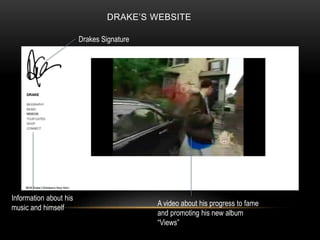 Drake - Cross Media Case Study Presentation | PPTX