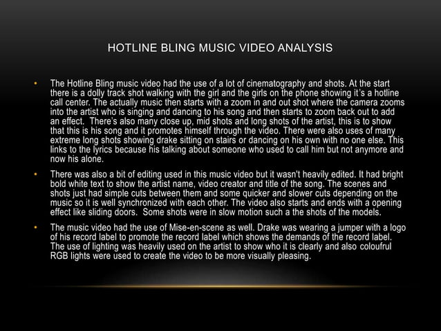 Drake - Cross Media Case Study Presentation | PPTX | Contemporary Hits ...