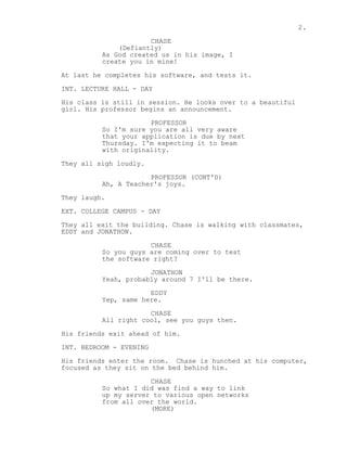 Drake - Short Science Fiction Film Script | PDF | Computing ...