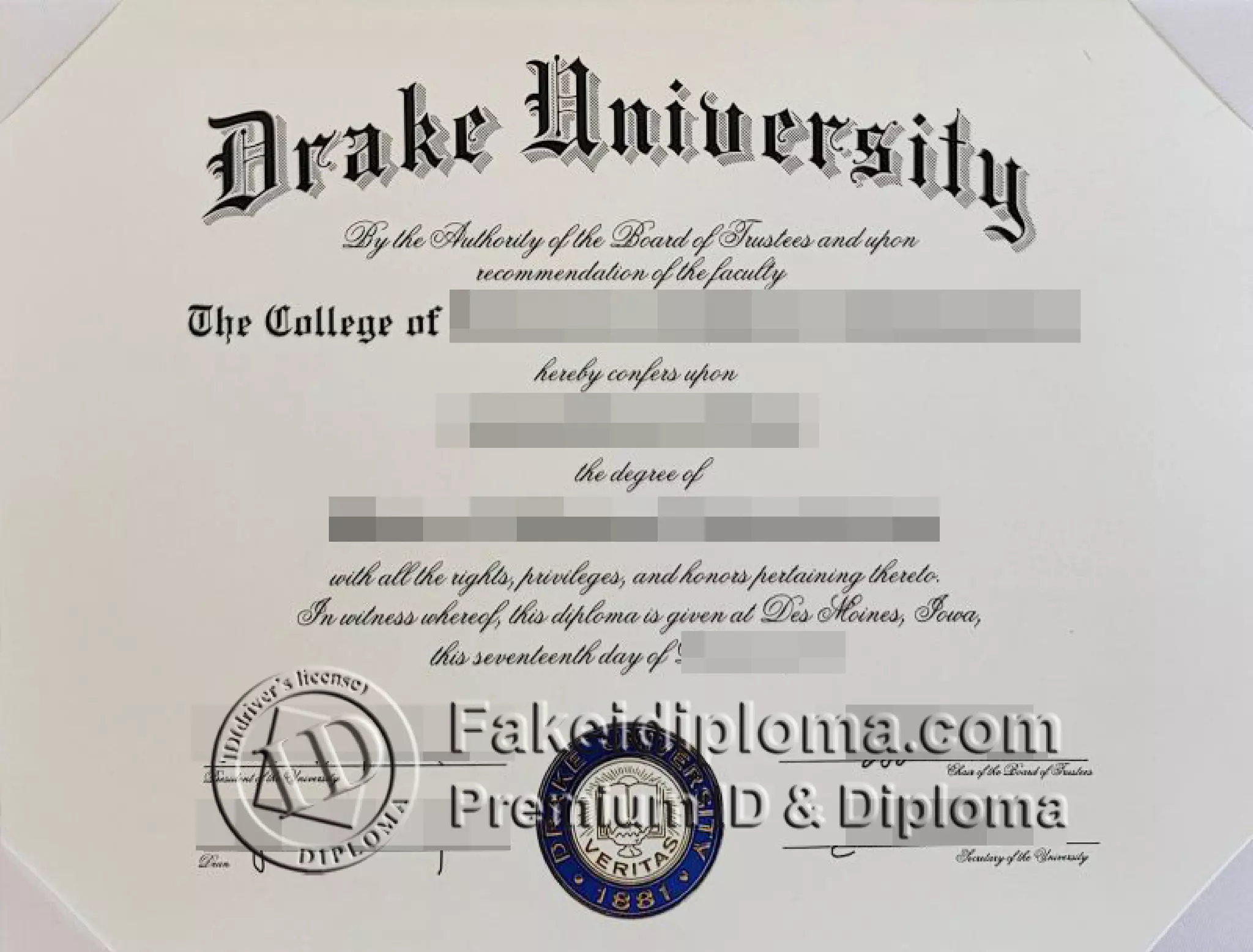 Drake University degree | PPT