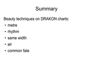 DRAKON Visual Language: Tutorial. Part 3 | PDF