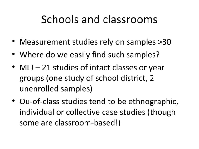 Researching language learning beyond the classroom | PPT