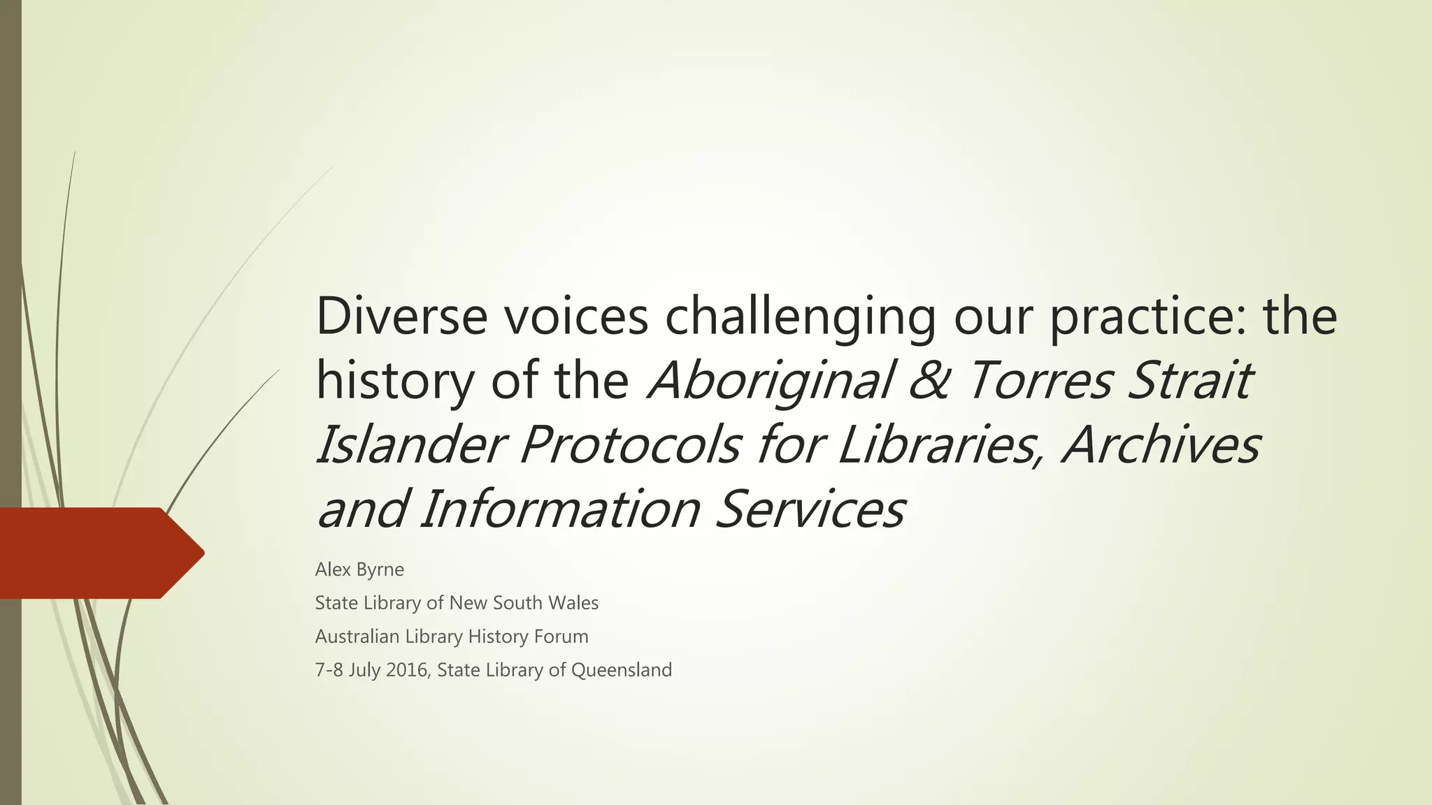 Diverse voices challenging our practice the history or Aboriginal and ...