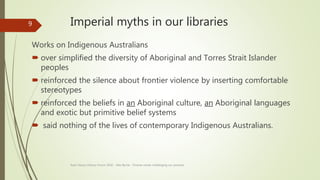 Diverse voices challenging our practice the history or Aboriginal and ...