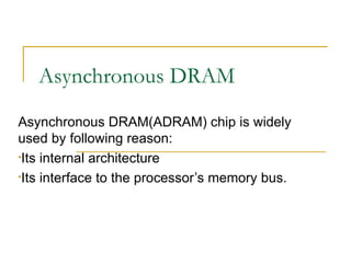 Dynamic RAM | PPT