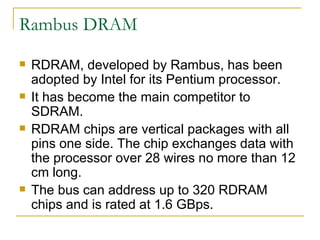 Dynamic RAM | PPT