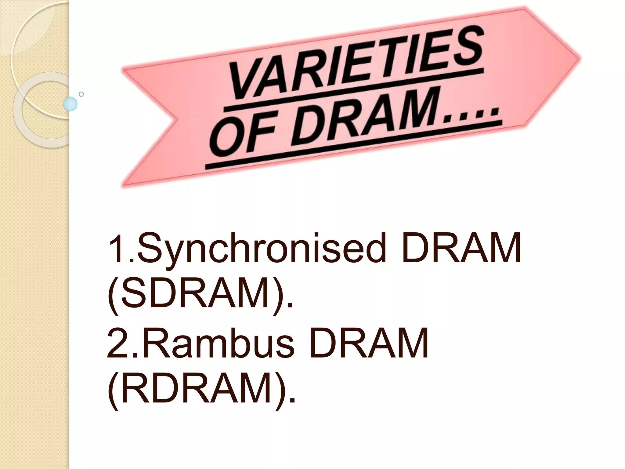 DRAM | PPTX