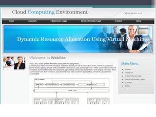 Dynamic Resource Allocation Using Virtual Machines for Cloud Computing Environment | PPT