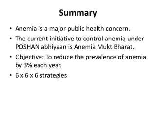 Dr AM - Anemia Mukt Bharat program 2022pptx | PPTX
