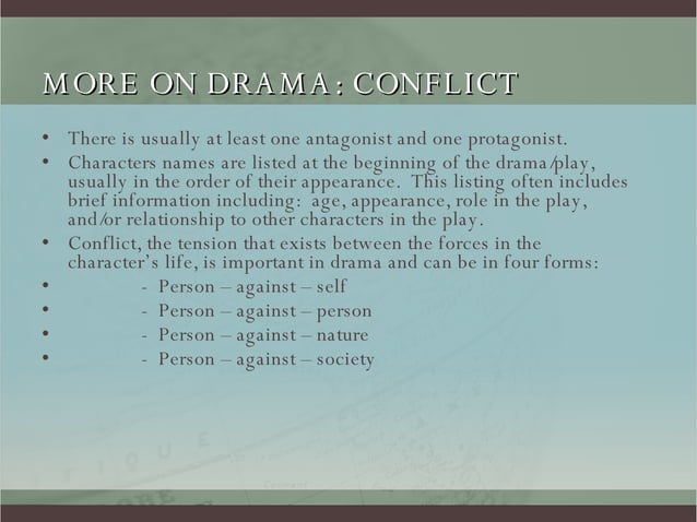 Genre: Drama | PPT