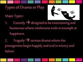 DRAMA, history, types and subtypes | PPTX