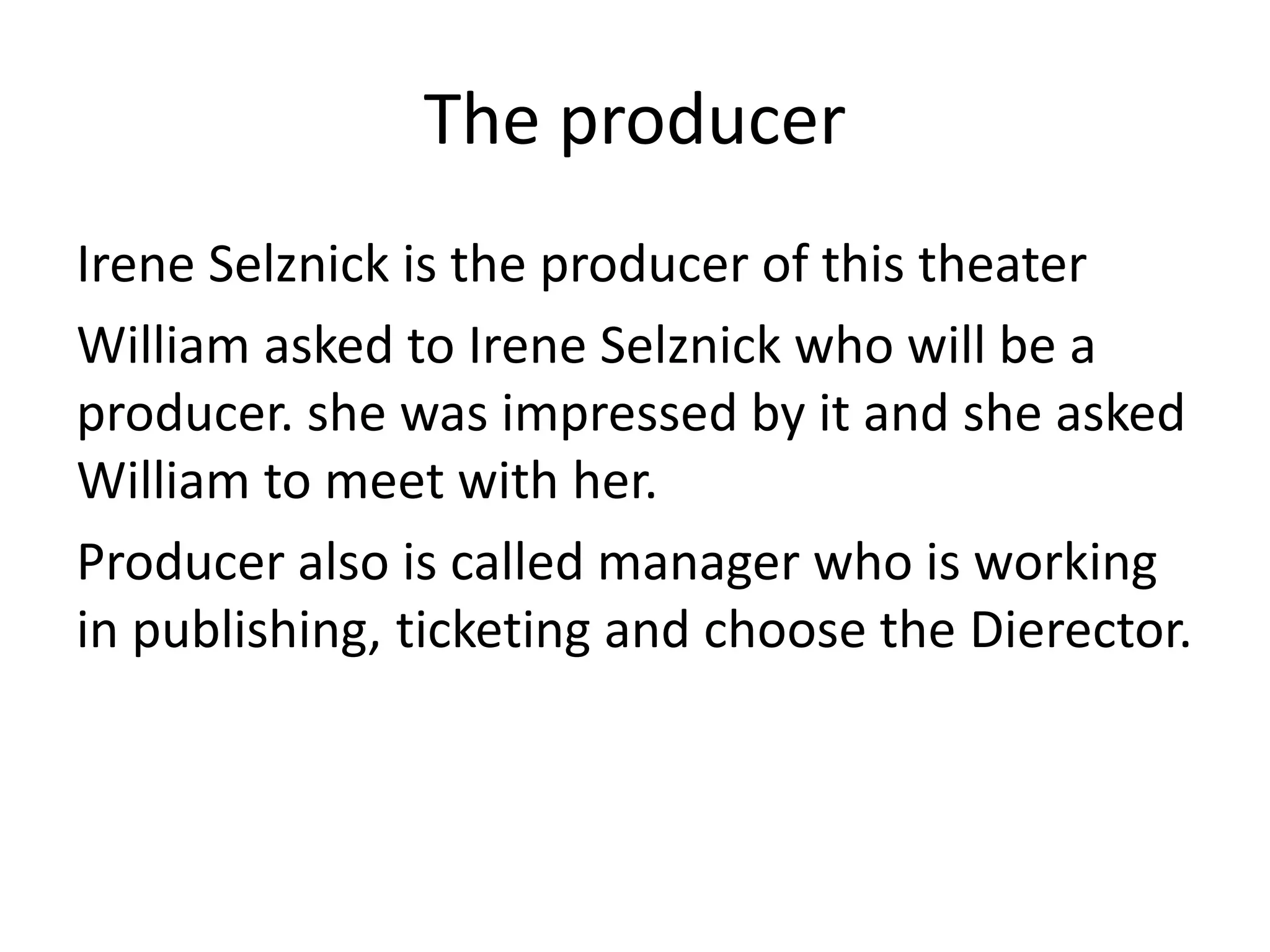 The Elements of Theater | PPTX