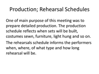 The Elements of Theater | PPTX