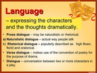 Elements of Drama | PPT
