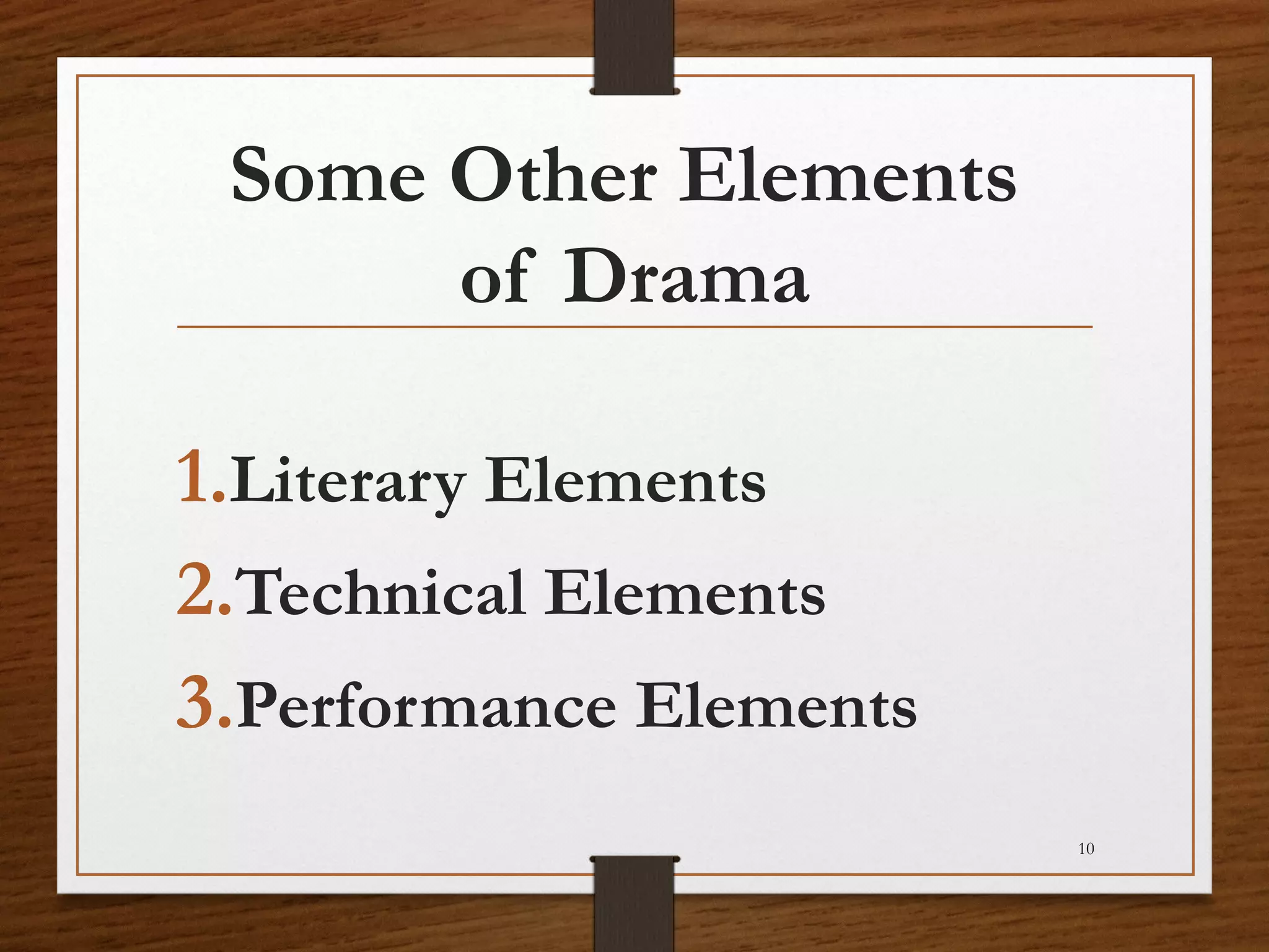 Drama | PPT