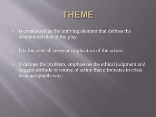 Elements of Drama | PPT