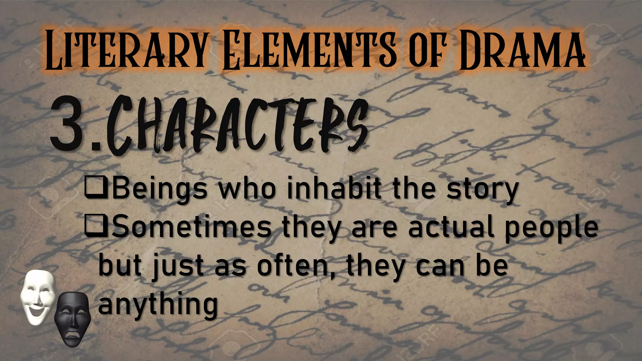 ELEMENTS OF DRAMA | PDF