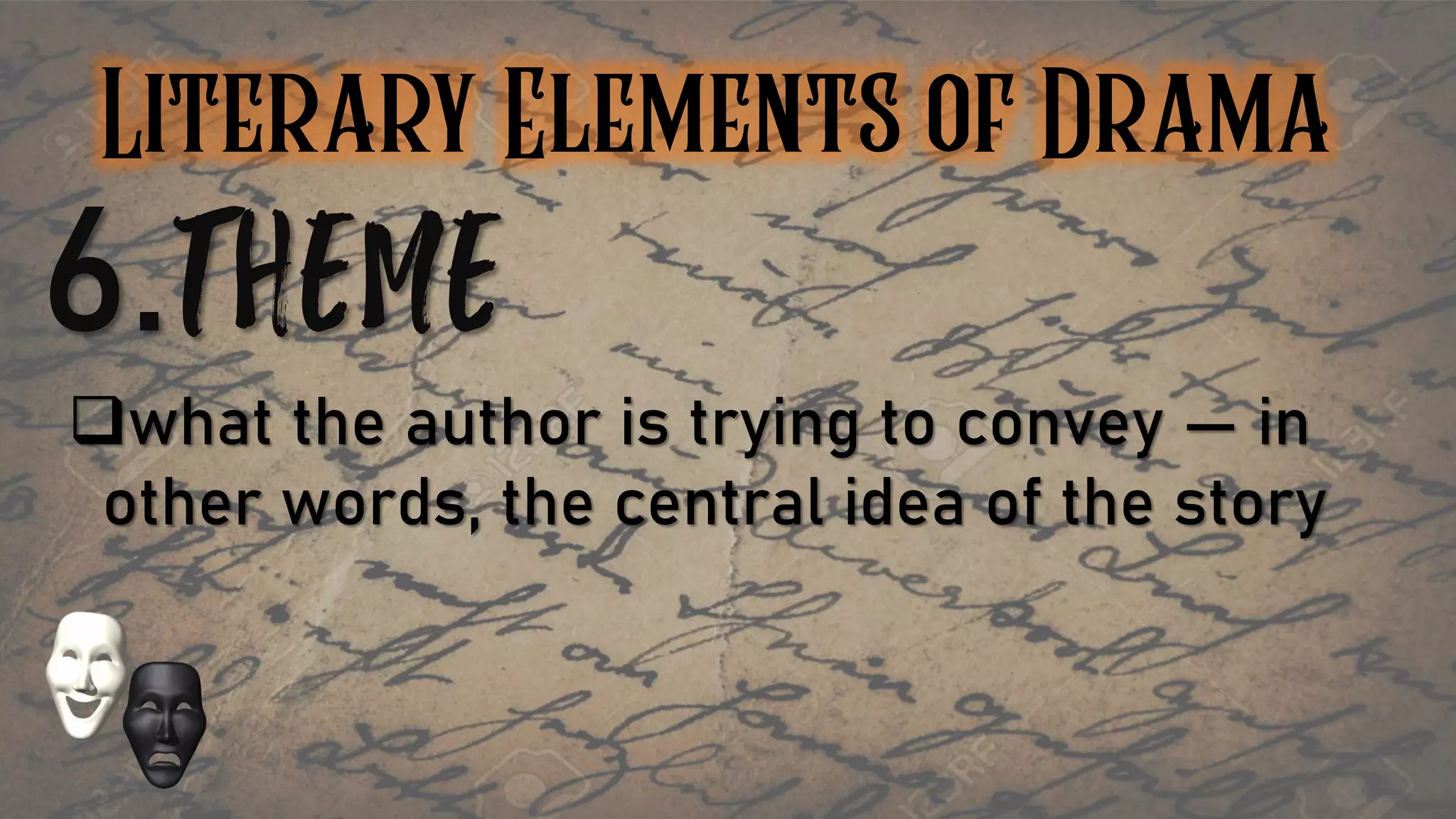 ELEMENTS OF DRAMA | PDF