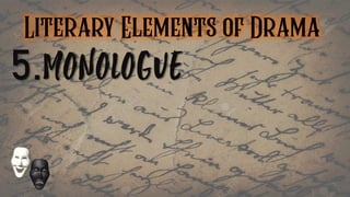 ELEMENTS OF DRAMA | PDF