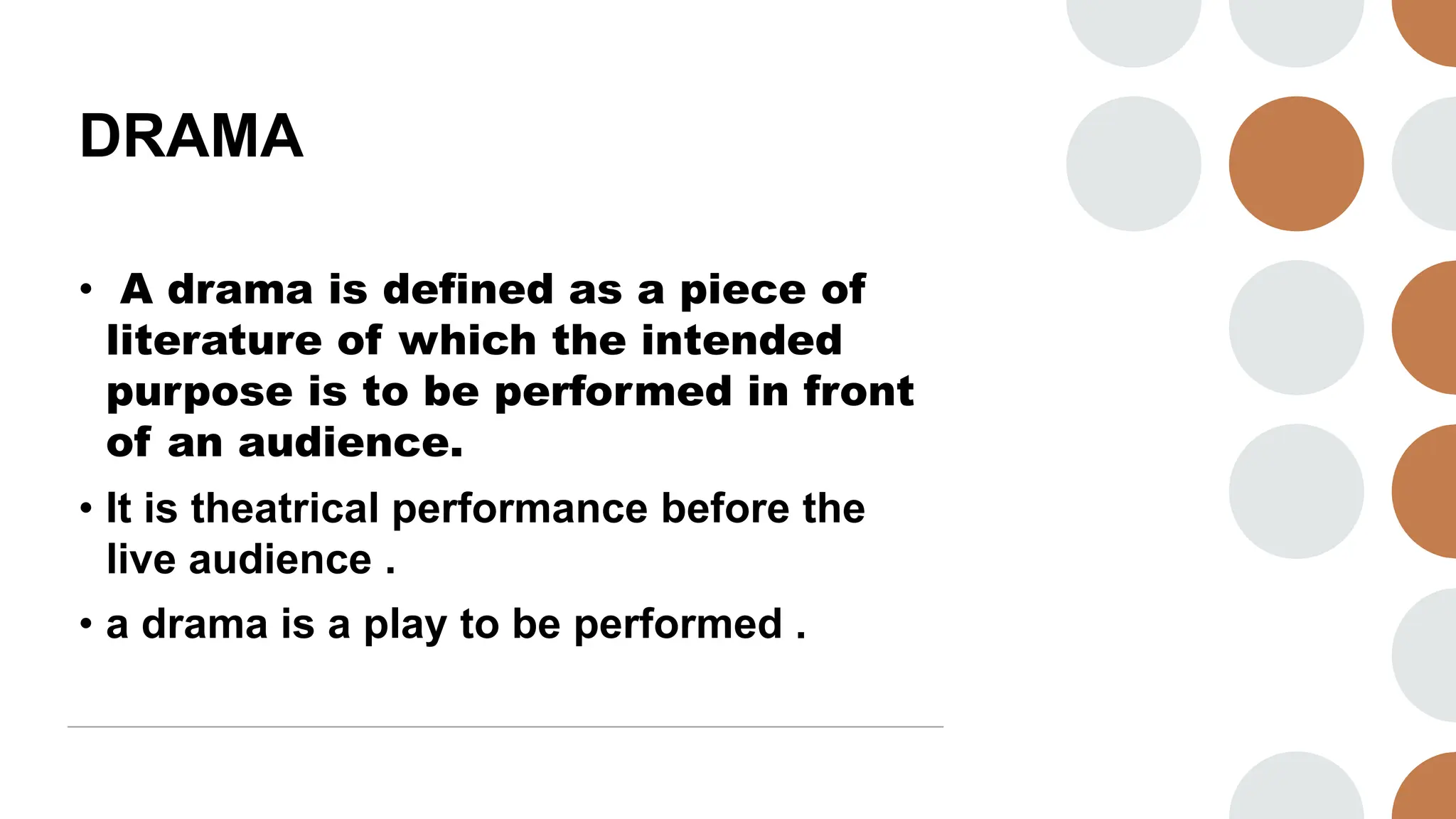 drama.pptx English language and literature | PPTX