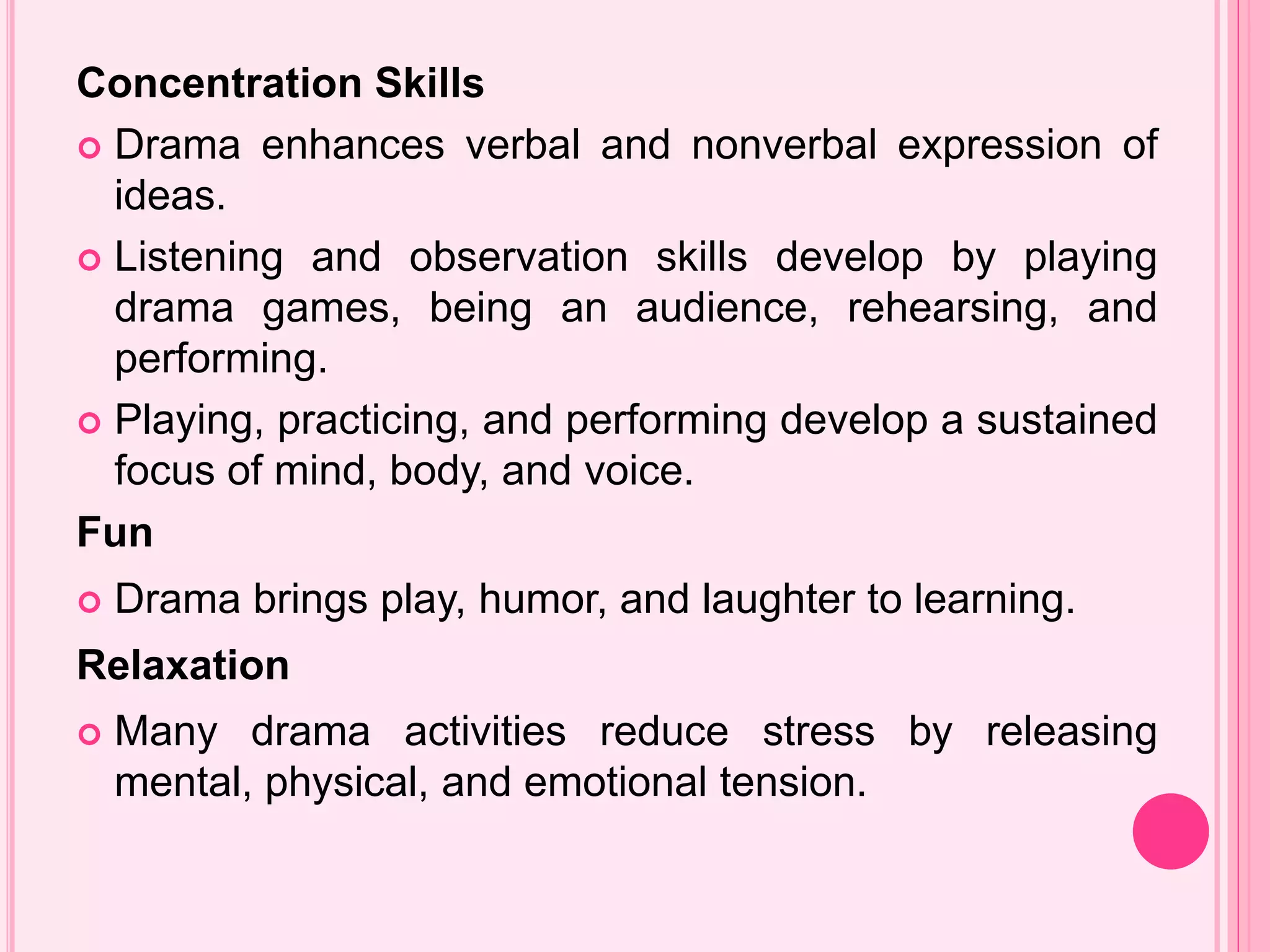 Drama definition, significance and methods | PPTX