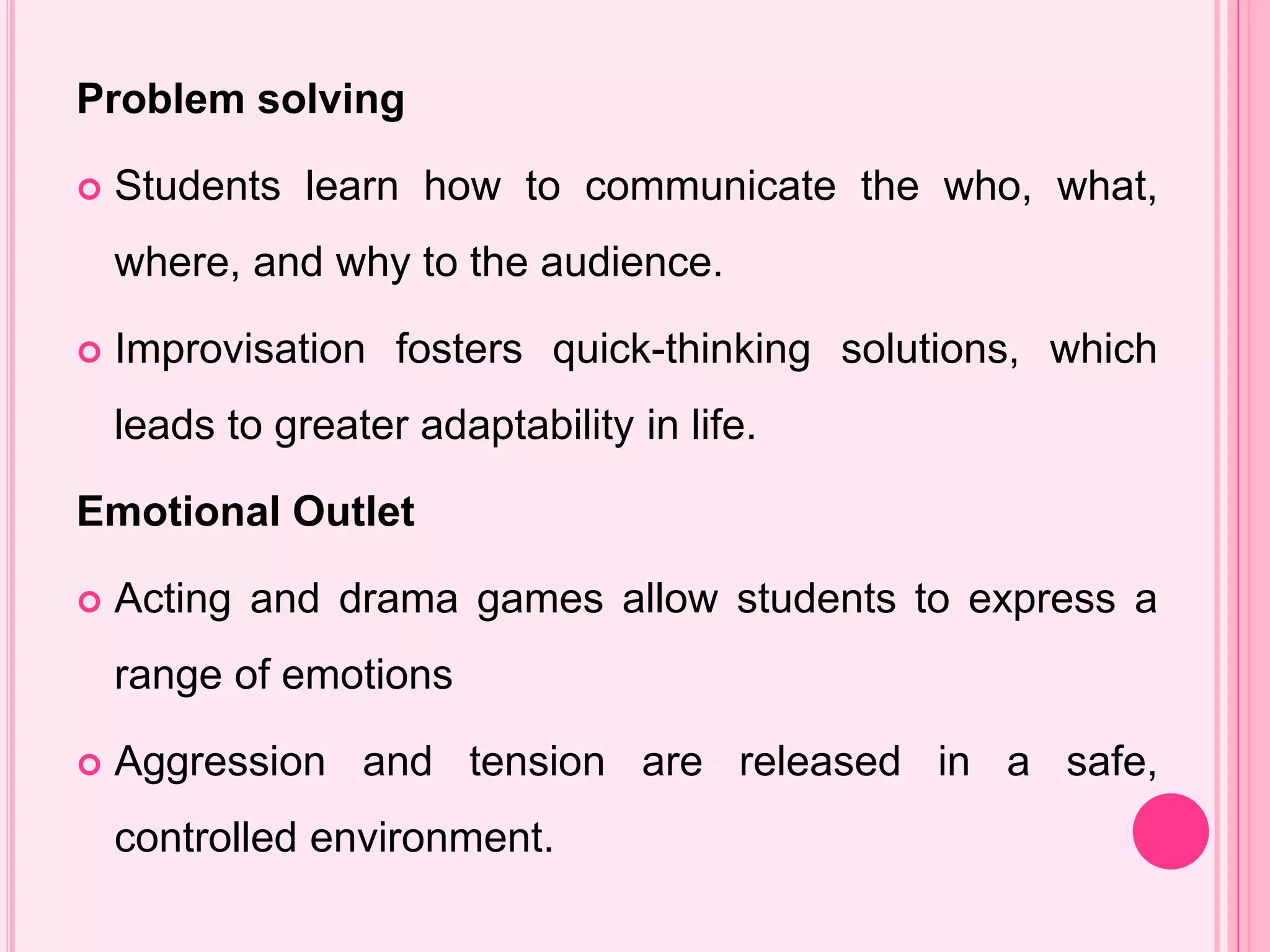 Drama definition, significance and methods | PPTX