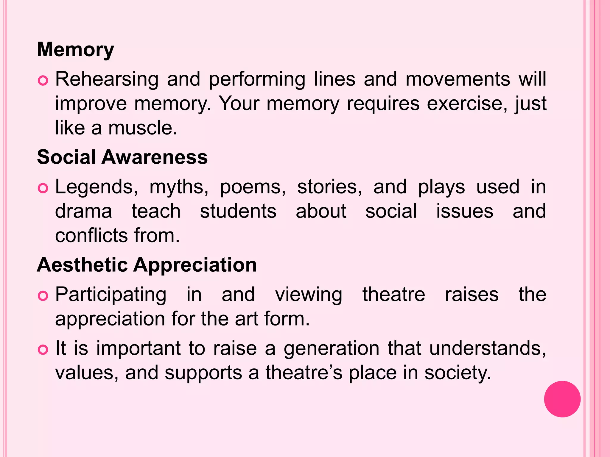 Drama definition, significance and methods | PPTX