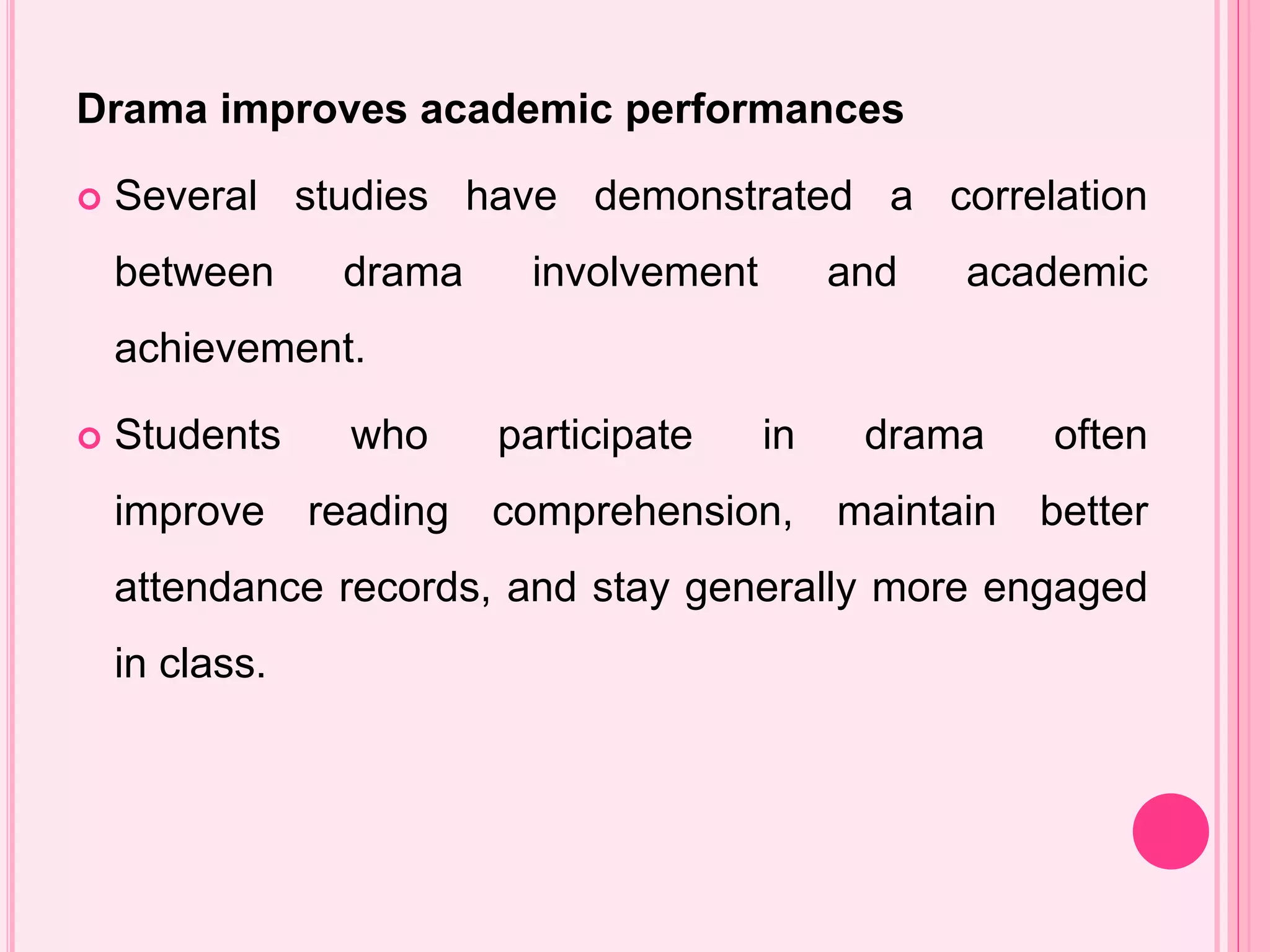 Drama definition, significance and methods | PPTX