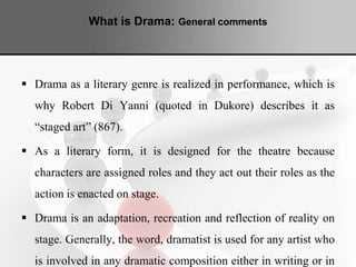 Drama a general introduction 2023.ppt