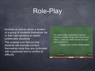 Drama as a Teaching Tool | PPTX