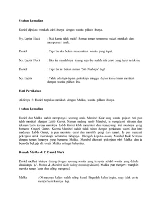 Drama cinta pertama | DOCX