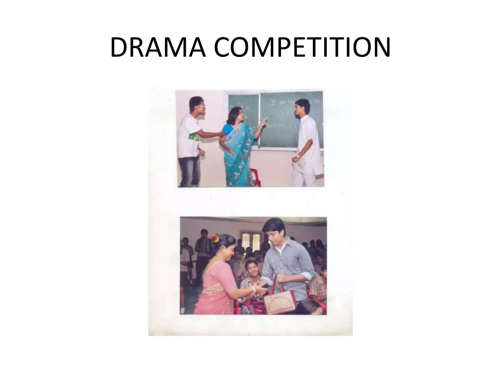 Drama competition | PPTX
