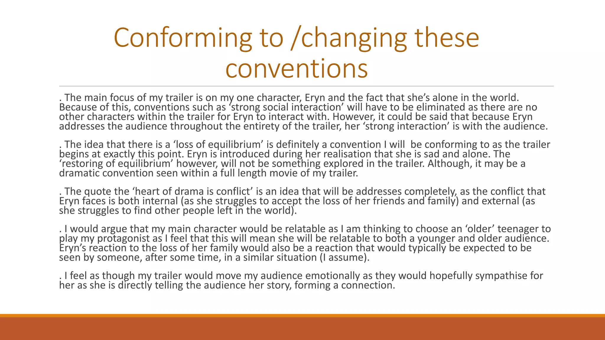 Drama conventions | PPTX