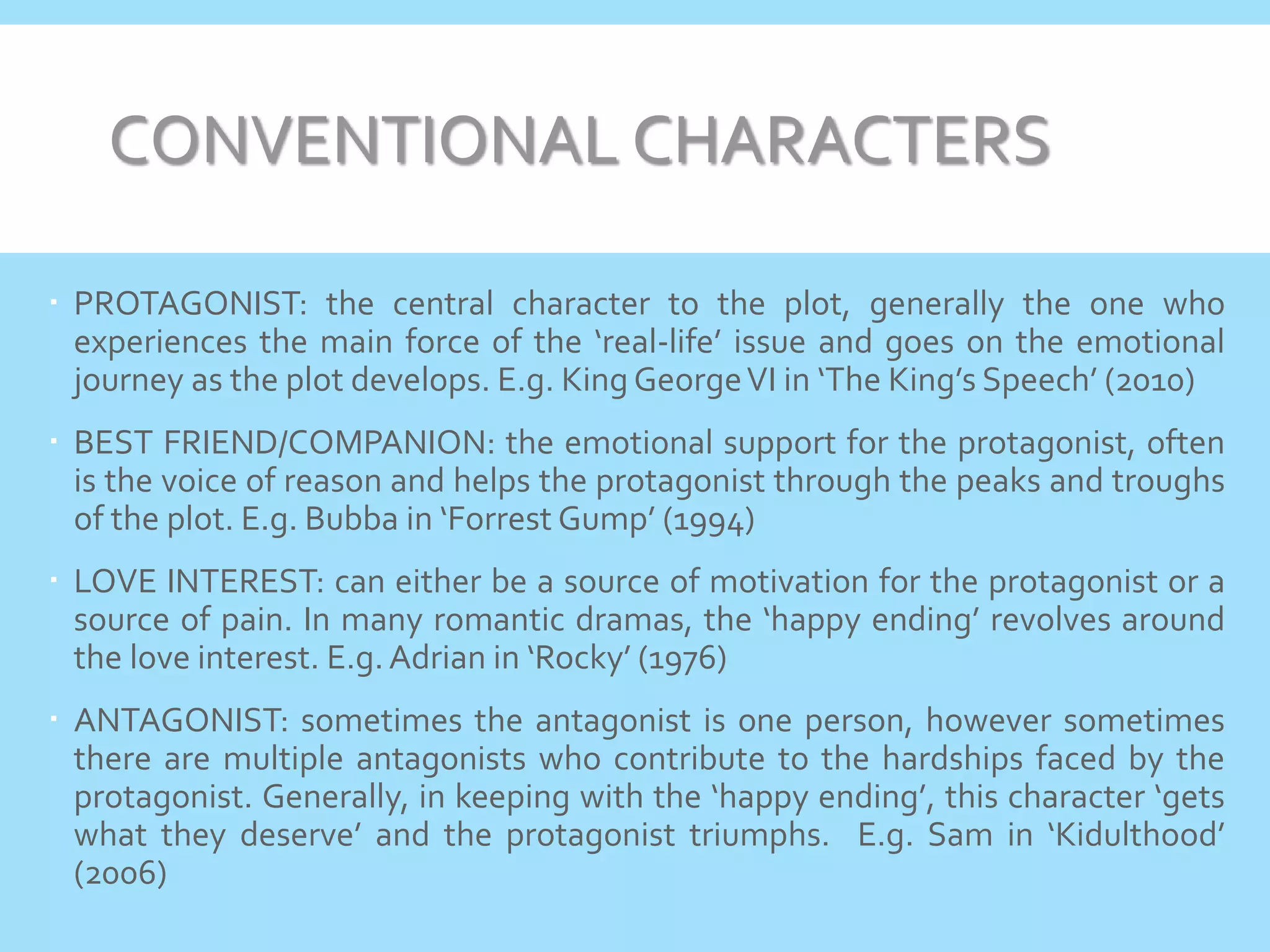 Drama conventions | PPTX