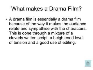 Drama genre research powerpoint (1) | PPT | Drama | Genres