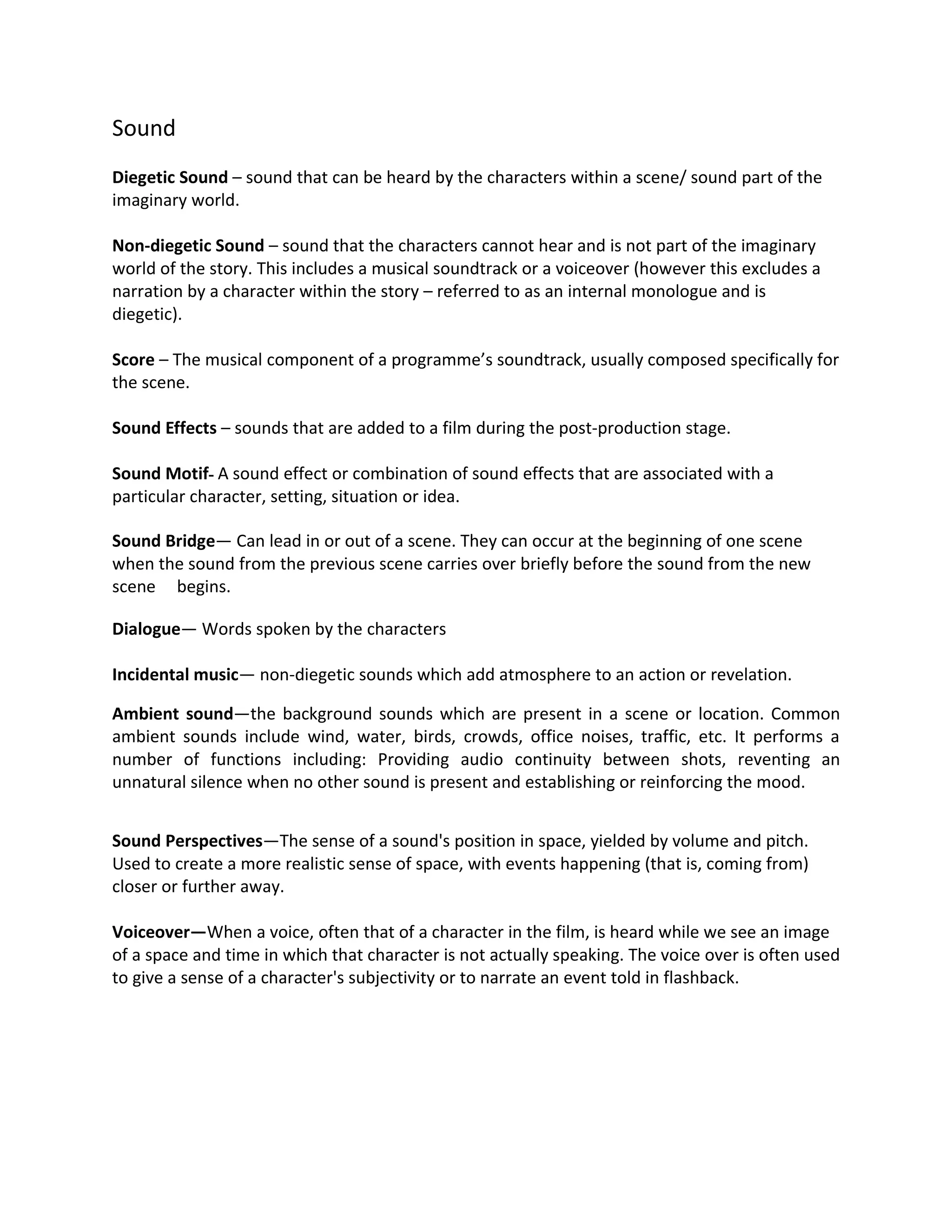 Drama handbook and terms | PDF