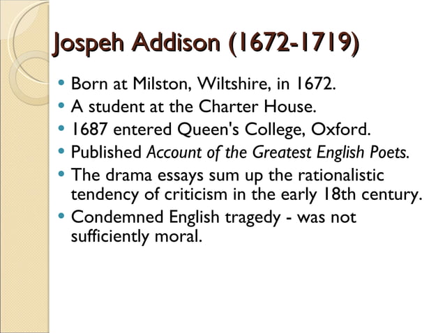 Drama In The 18th Century England | PPT | Comedy | Genres