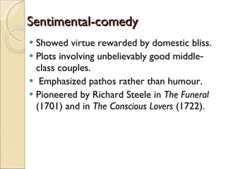 Drama In The 18th Century England | PPT