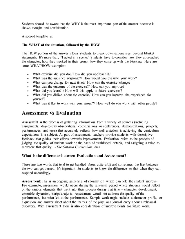 Drama journal | DOCX