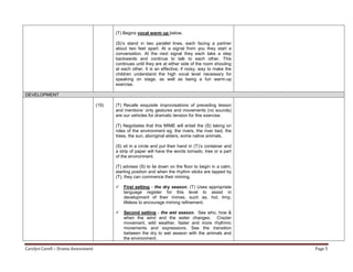 Drama lesson plan | DOCX