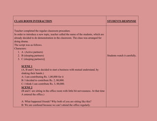 Drama lesson plan | DOCX