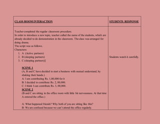 Drama lesson plan | PPT