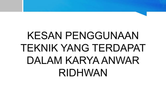 Drama melayu anwar ridhwan | PPT