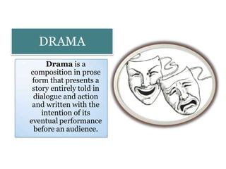 Literary Genre: Drama | PPTX | Drama | Genres