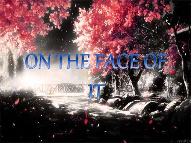 Class- XII- (Vistas) Chapter-6--" On the face of it" by Susan Hill