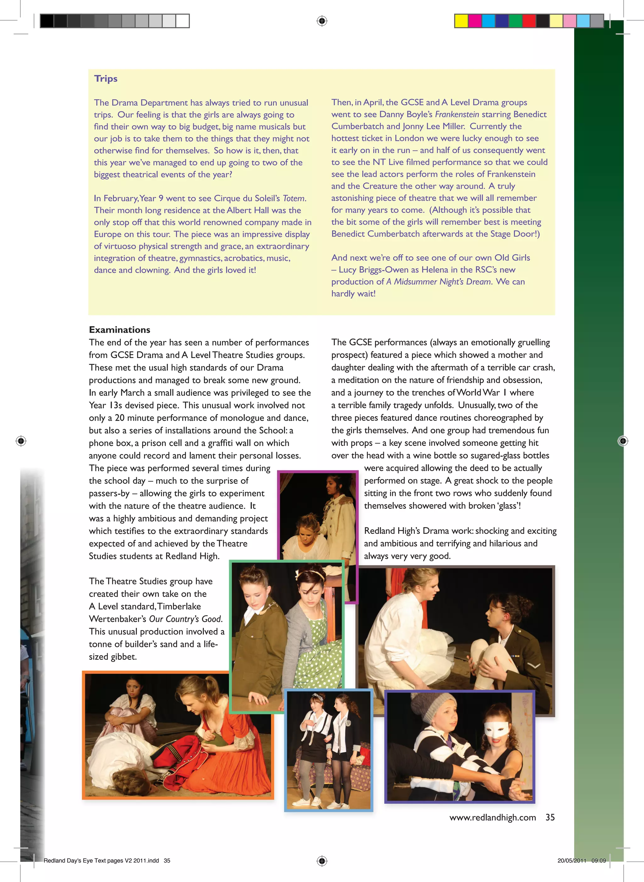 Drama pages 33 35 | PDF | Theater | Fine Art