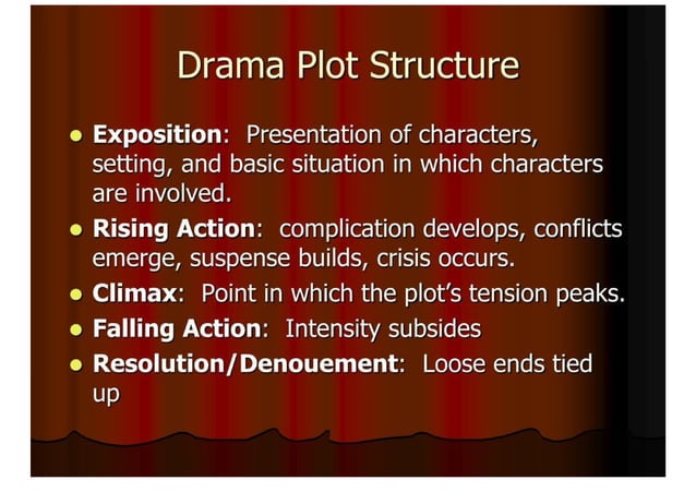 Drama Plot Structure | PPT