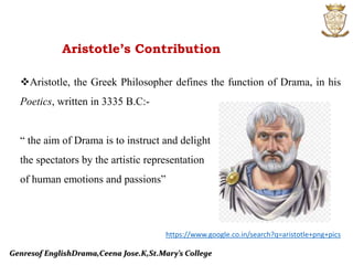 English:Genres of English Drama | PPTX