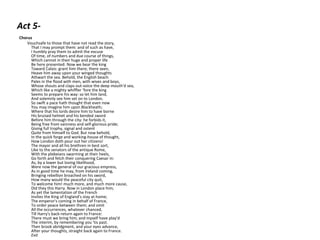 Prologues in Shakespeare | PPTX