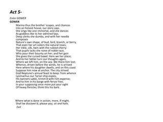 Prologues in Shakespeare | PPTX